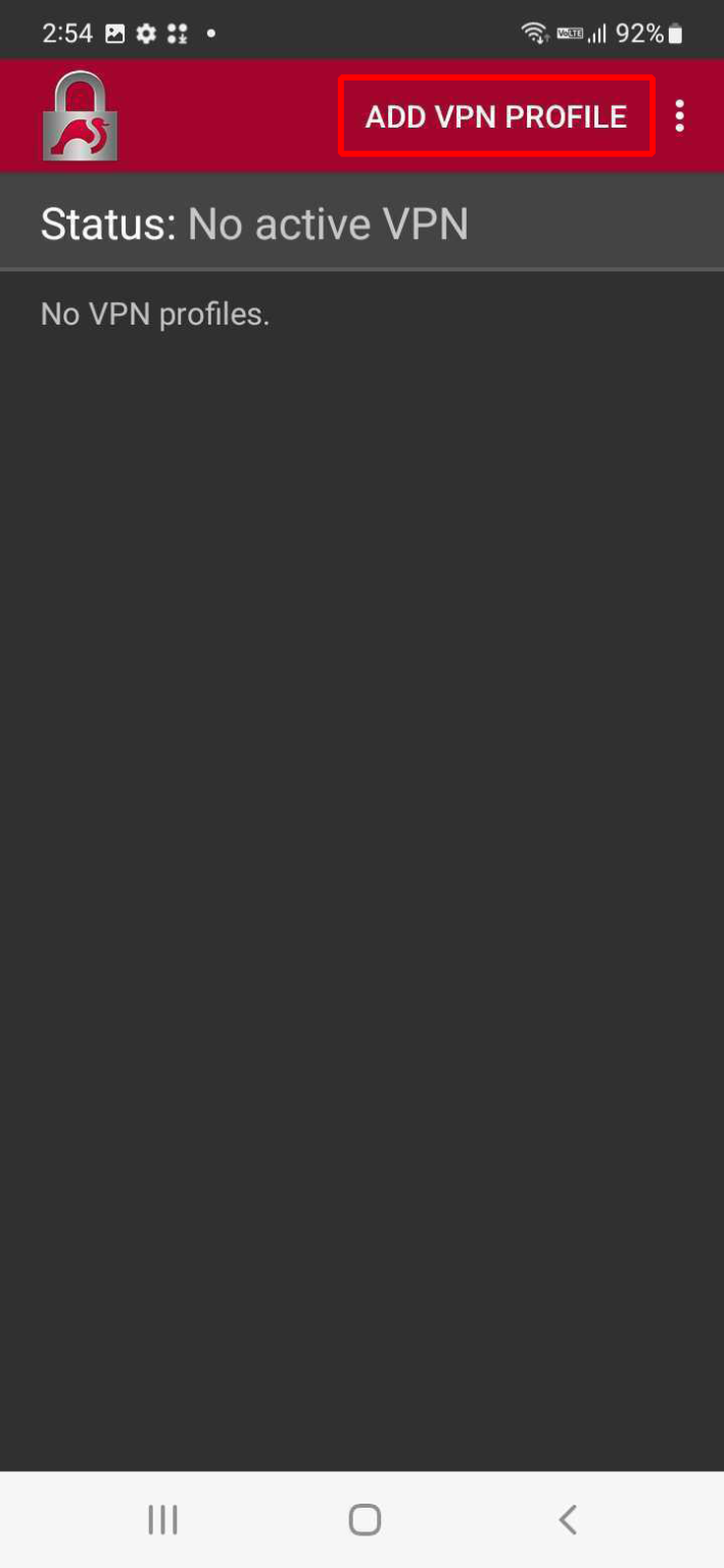 Android 12でMillenVPN Nativeを使う方法 | MillenVPN ヘルプセンター